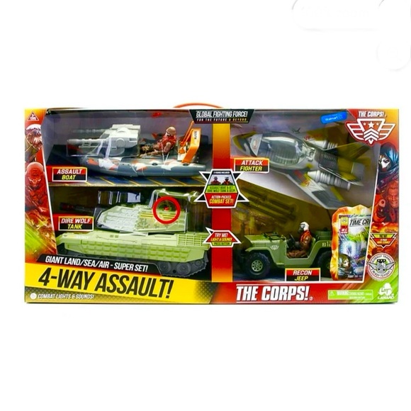 Toys | Nib Army Play Set Corps Toy Military Action Figures Comic Book ...